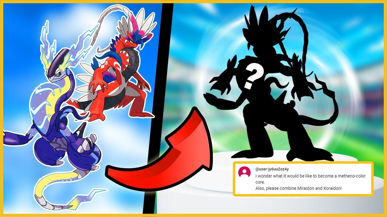 Fan Requests #351 | Miraidon + Koraidon | pokemon infinite fusion ...