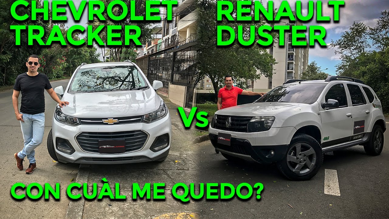 🔥Chevrolet Tracker Vs Renault Duster🔥CON CUÀL ME QUEDO🔥AutoLatino🔥 ...