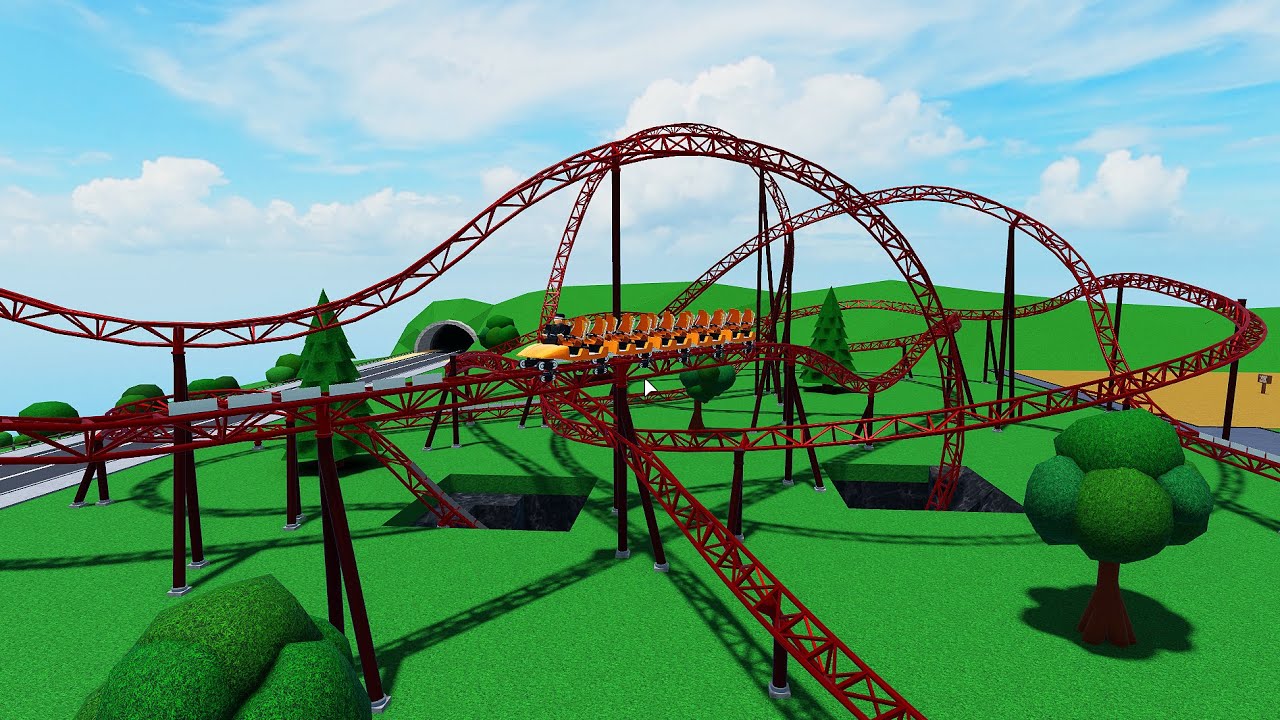 Crazy multi launch coaster I built in Theme Park Tycoon 2 - YouTube