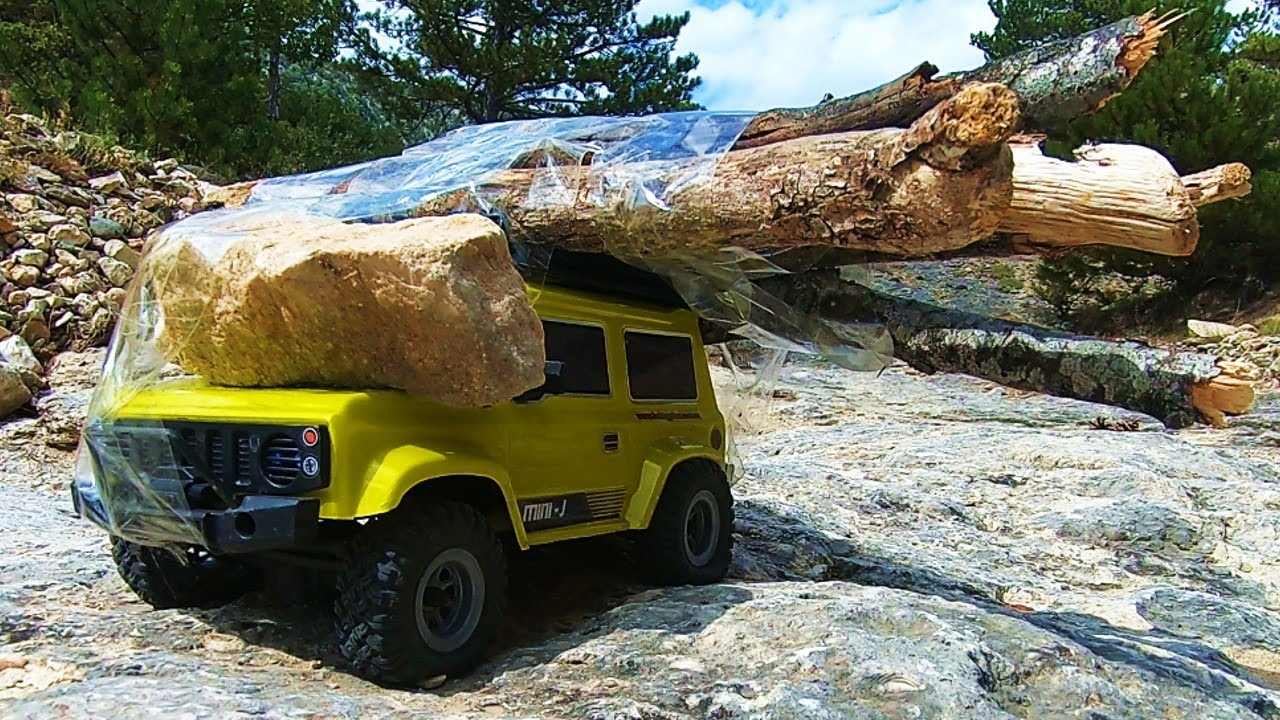 FORCING LIMITS! - Micro Scale URUAV CR24 RC Crawler Torture 😱 - YouTube