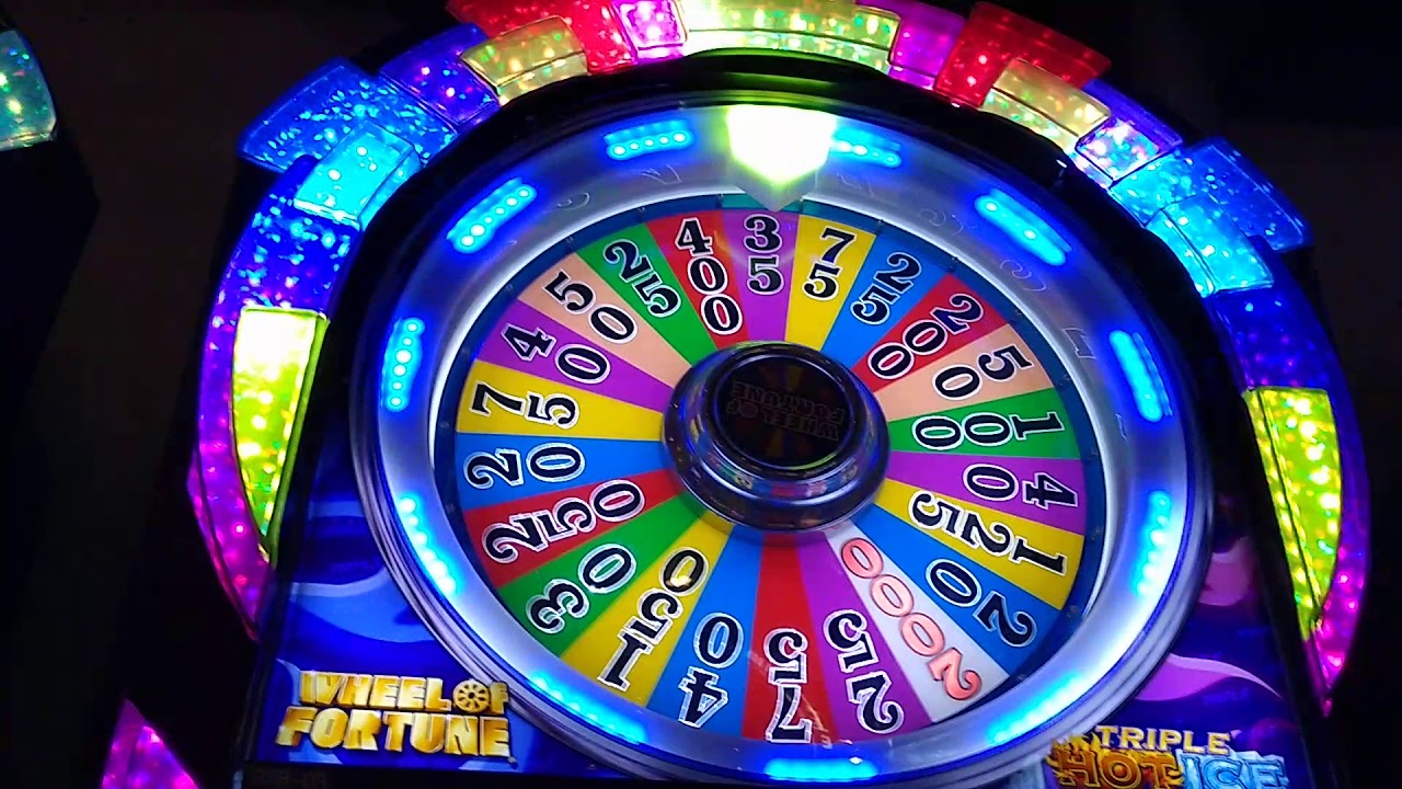 LoneWulfRick # 343 - WHEEL OF FORTUNE TRIPLE HOT ICE SLOT MACHINE ...