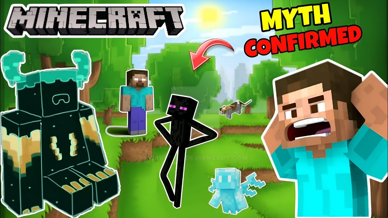 BUSTING SOME VIRAL MINECRAFT MYTHS | MINECRAFT PART #1 - YouTube