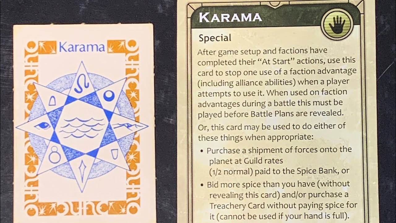 Karama in Dune - YouTube