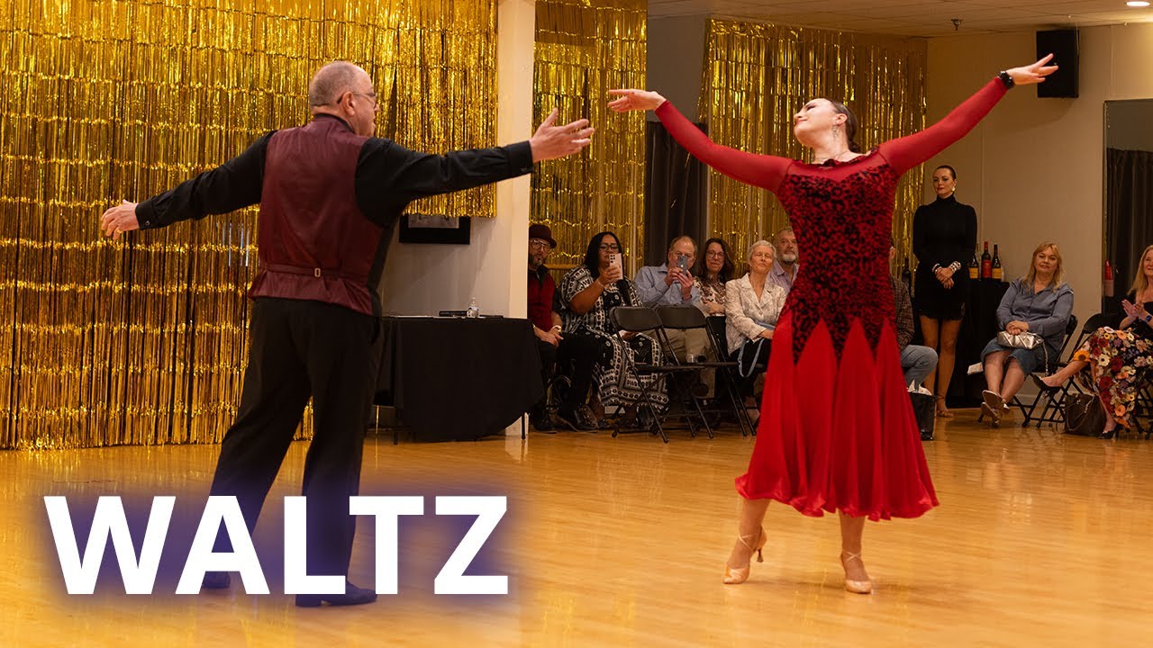 Waltz Show Dance at Ultimate Ballroom Dance Studio - YouTube