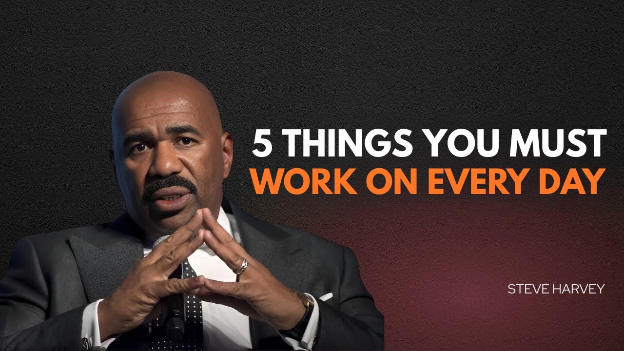 🔥 5 Things You MUST Do Daily to WIN in Life 💯 | Steve Harvey Motivation ...
