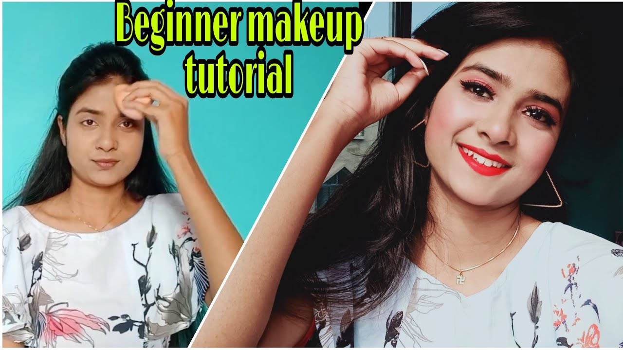 COMPLETE MAKEUP for beginner step by step makeup tutorial - YouTube