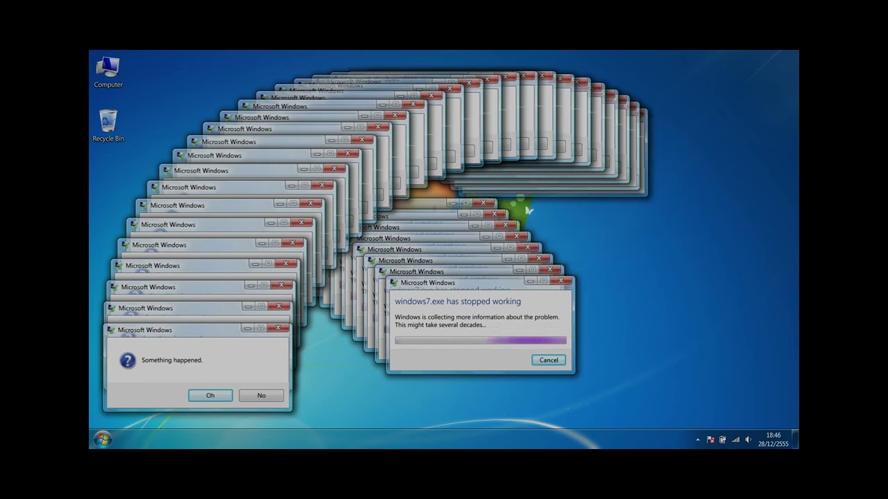Windows error - YouTube