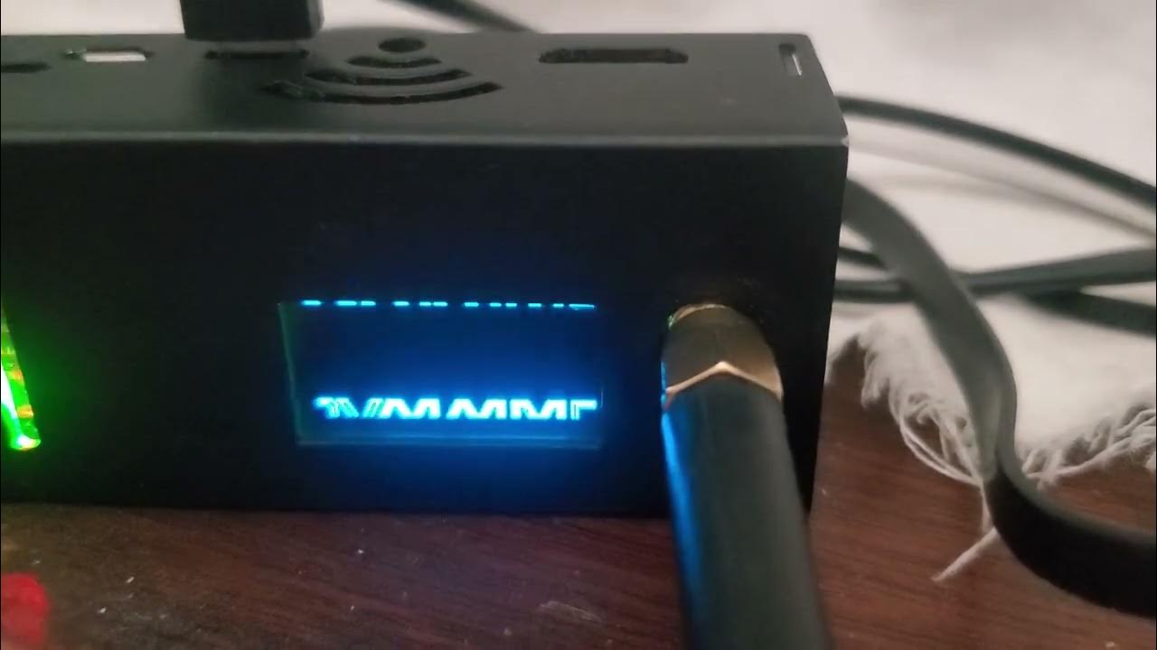 DMR with the mmdvm hot spot tyt md-uv380 - YouTube