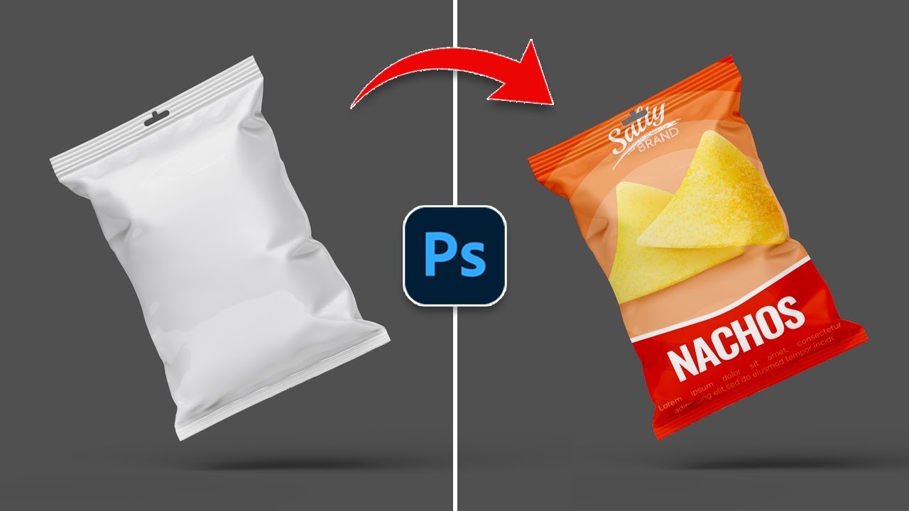 Photoshop Packaging Mockup Tutorial #photoshop - YouTube