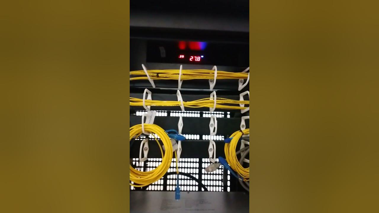 FDMS Rack | fiber management system - YouTube