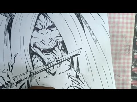 Shinigami drawing|Naruto||reaper death seal| - YouTube