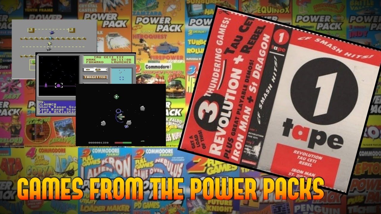 Games from the Power packs - Power Pack No.1 - YouTube