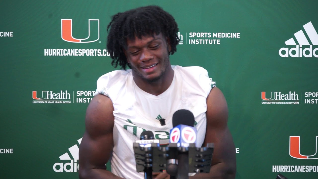 Sam Brooks Jr. | Post Practice Presser | 9.17.19 - YouTube