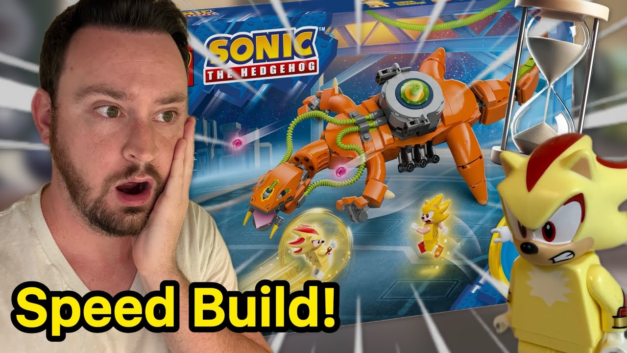 YOU’RE TOO SLOW! Super Shadow vs. Biolizard Speed Build!! - YouTube