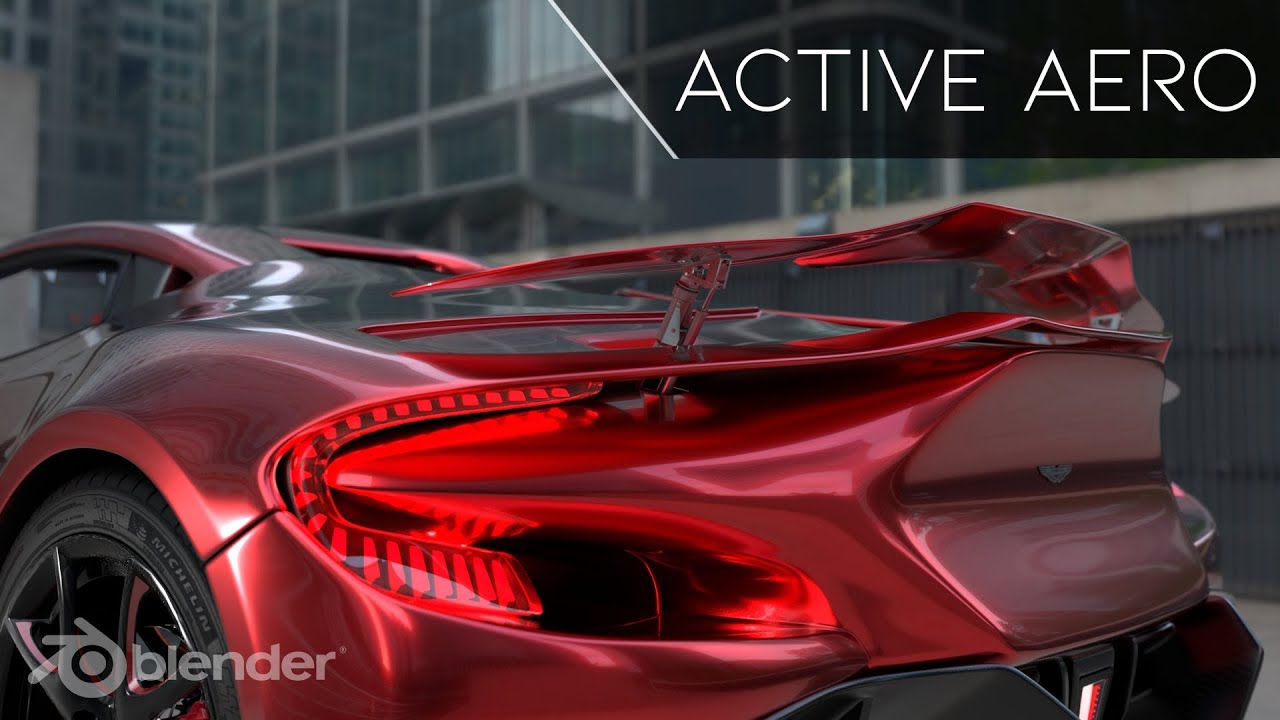 Active Aerodynamic Spoiler - Aston Martin AMARA Concept - YouTube