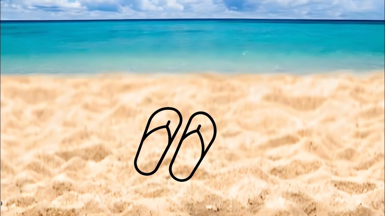 Flip flops asmr coloring - YouTube