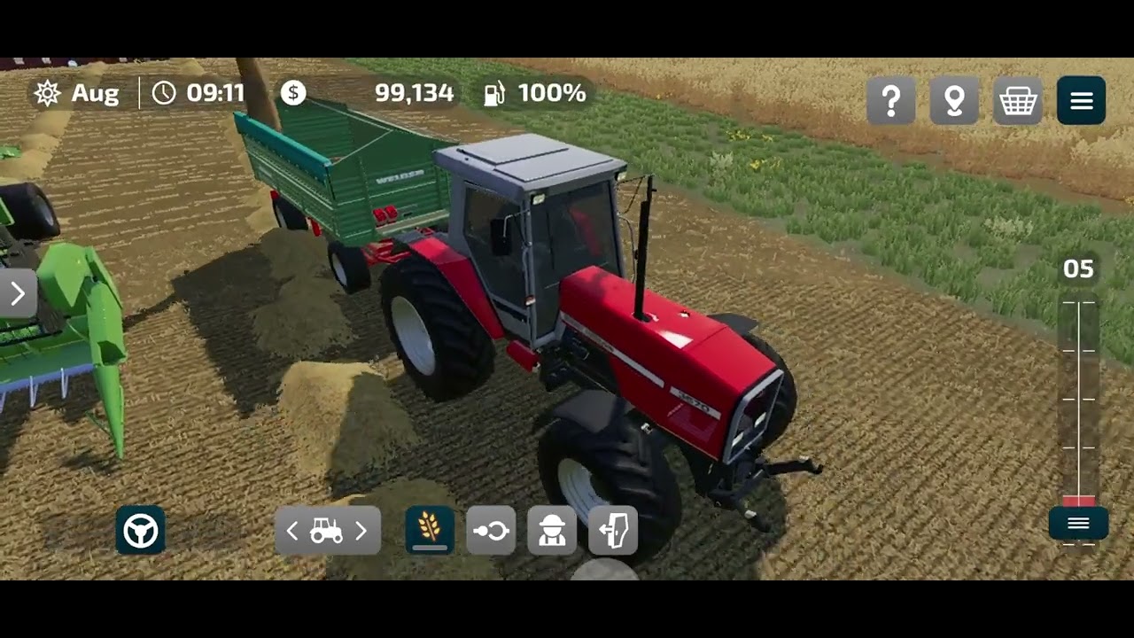 Fast take money in fs23 game play in android - YouTube