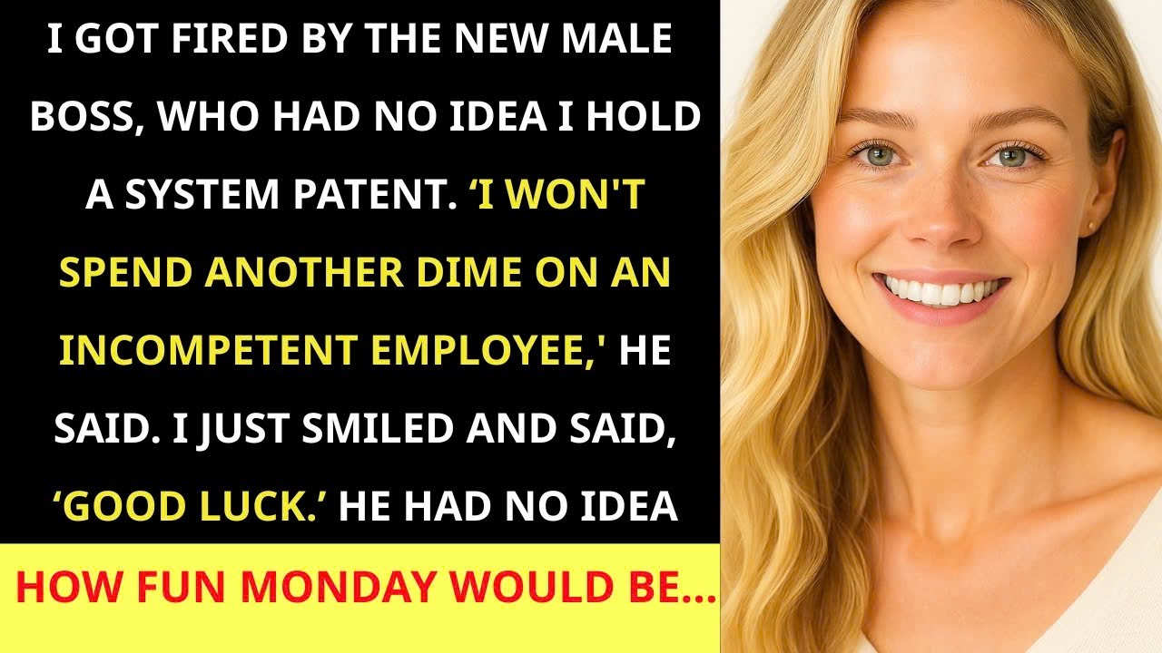 I Got Fired By A Clueless Boss Who Didn't Know I Hold A System Patent ...