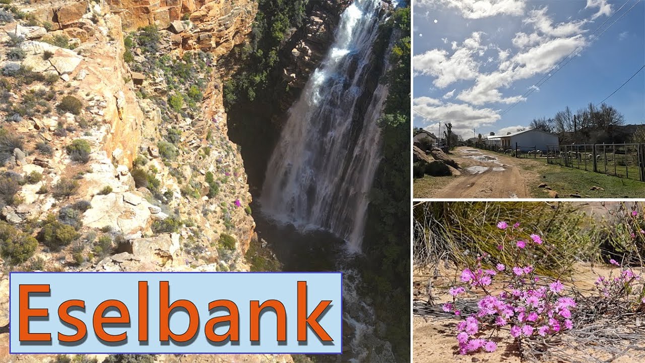 S1- E2 - Eselbank Waterfall after the 2023 Cederberg floods - YouTube