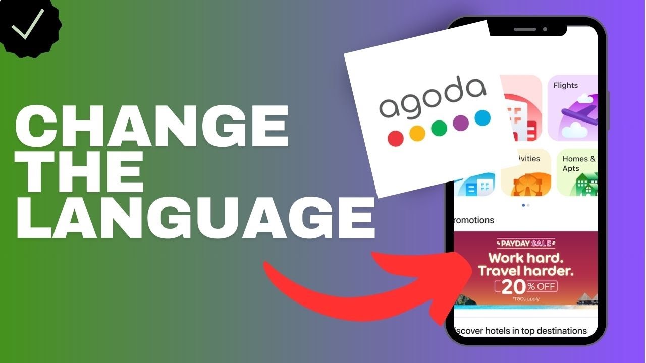 How to change the language in the Agoda app? - YouTube
