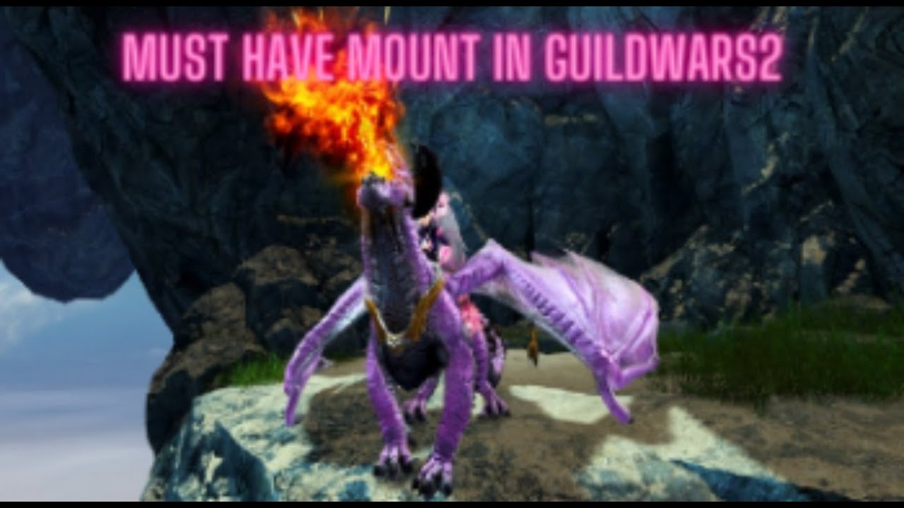 Must have mount in Guild Wars2(Skyscale guide 4) - YouTube