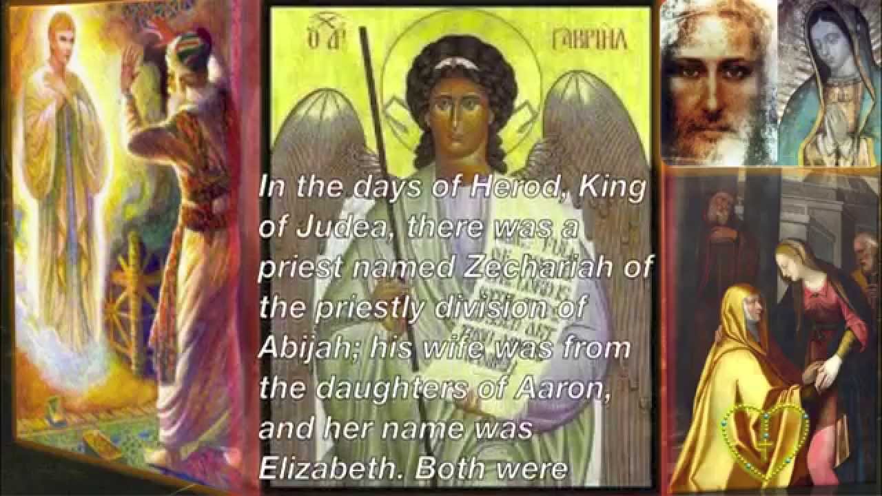 Luke 1:5-25 Gabriel also visited Zechariah - YouTube