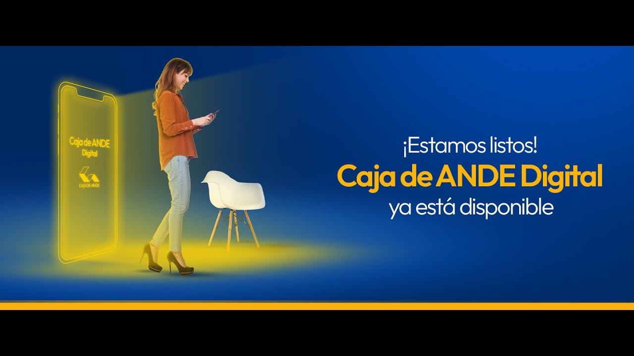 Caja de ANDE Digital. Ingreso paso a paso - YouTube
