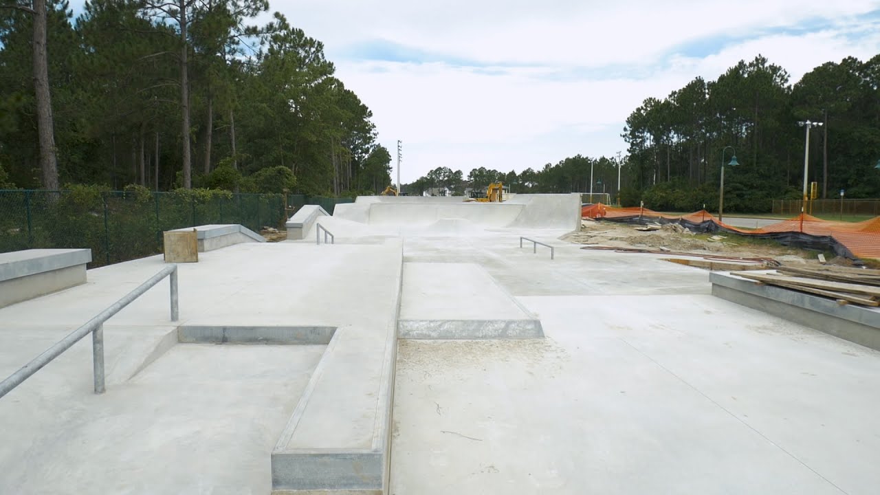 | Walton County Skate Park | Progress | Santa Rosa Beach, Florida ...