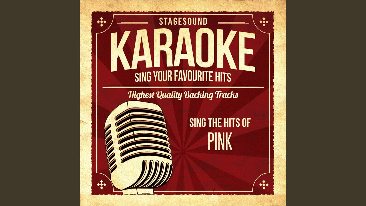 Who Knew (Originally Performed By Pink) (Karaoke Version) - YouTube