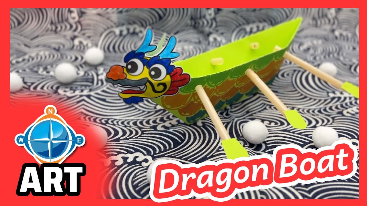Dragon Boat | Fun How To Video! | NWE Kids Art #82 - YouTube