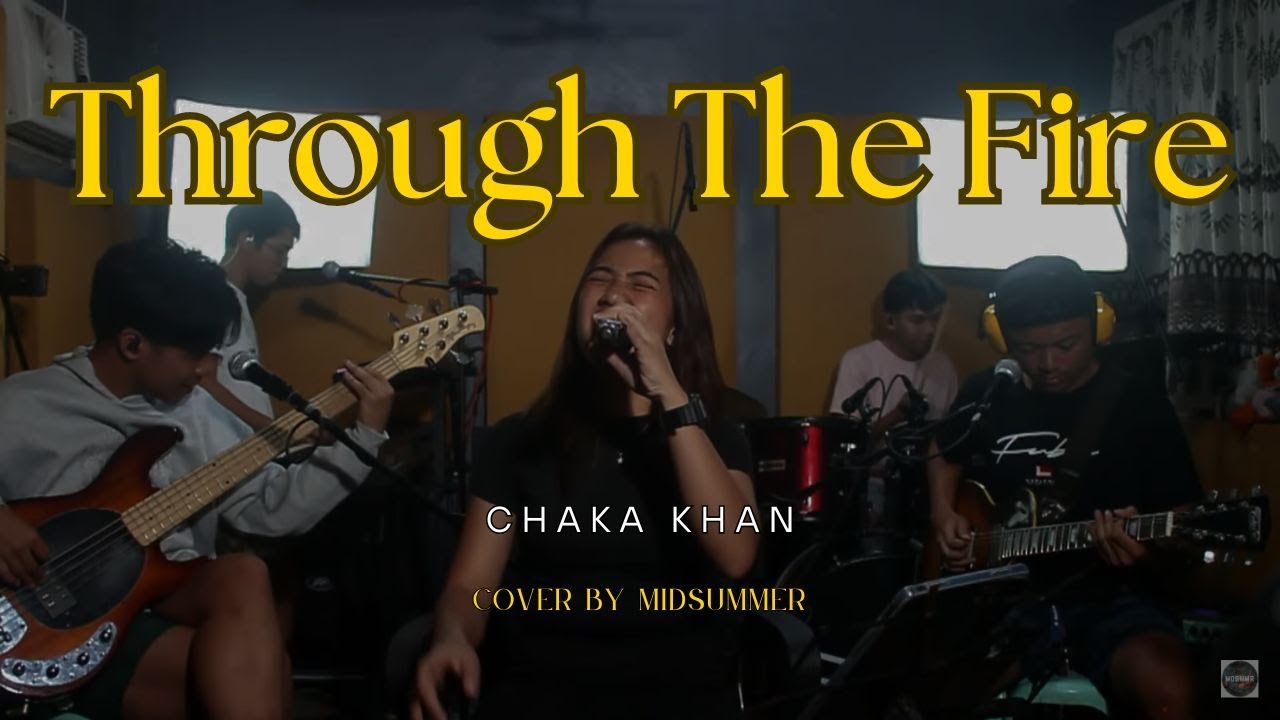 Through The Fire - Chaka Khan (Cover by MidSummer) Live at TinyRoom Studio - YouTube