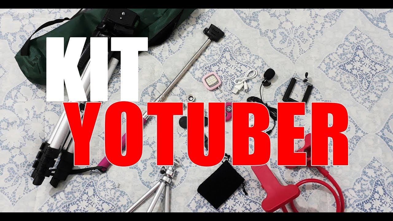 TUDO SOBRE O KIT YOUTUBER ! - YouTube