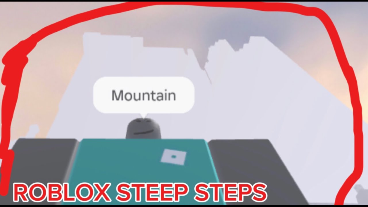 Roblox mountain experience - YouTube