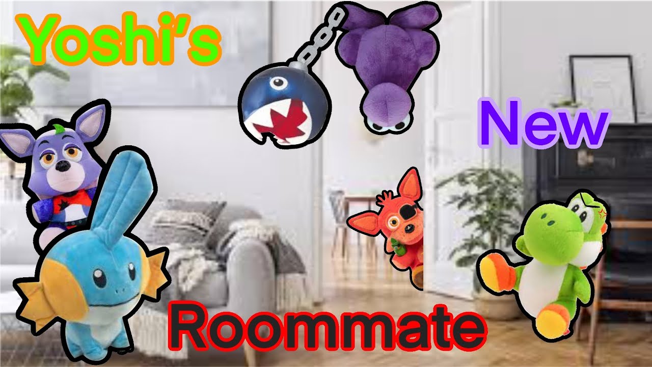 yoshi and his new roommate (mudkip plush studios) - YouTube