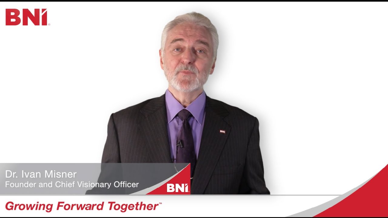 Learn From Dr. Ivan Misner - How to Invite Visitors! - YouTube