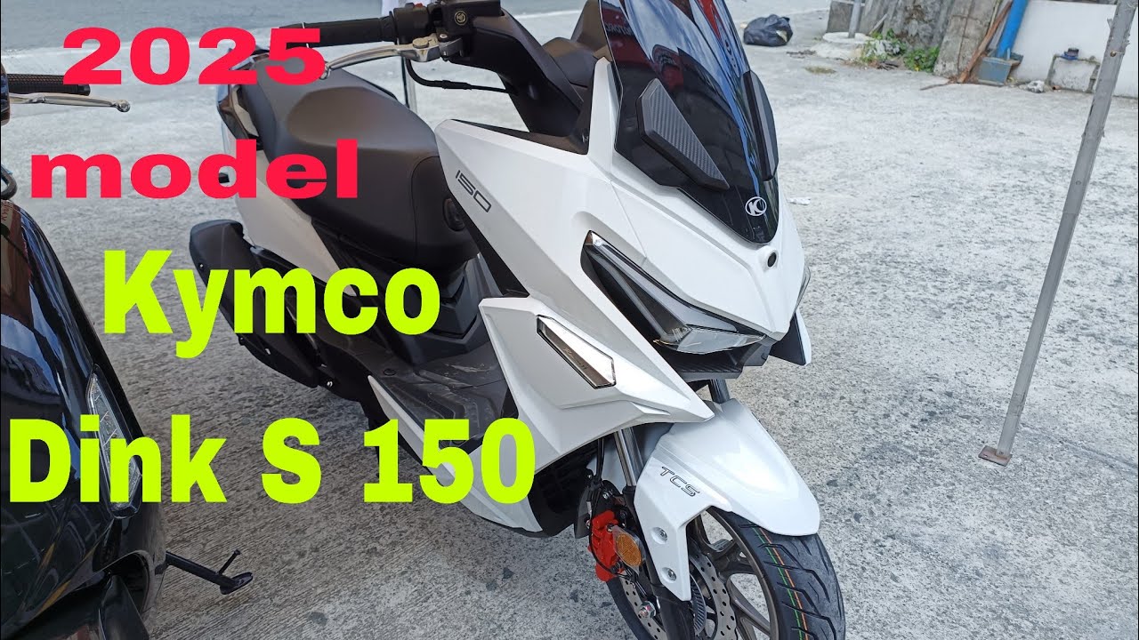 All new 2025 model Kymco Dink S 150 review @byahenifrank1015 - YouTube
