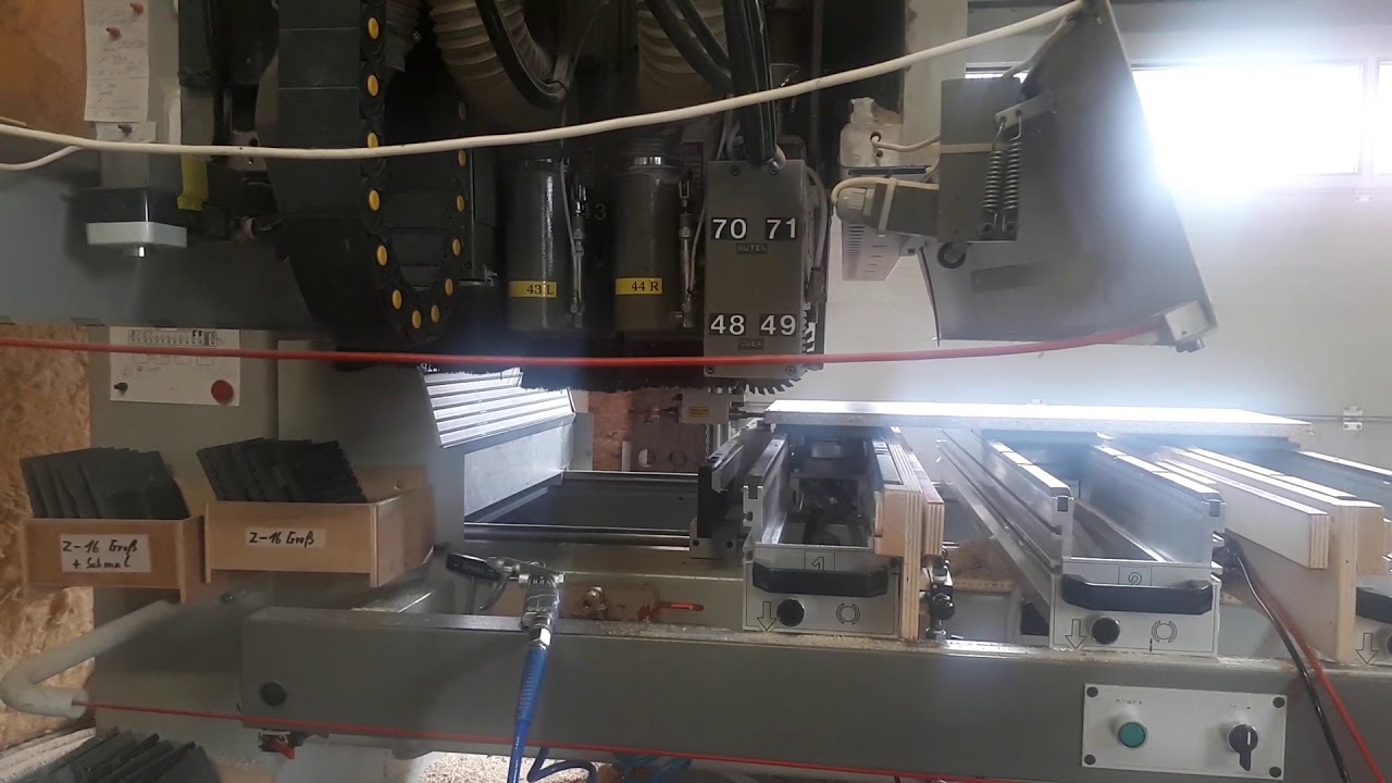 CNC Morbidelli Author U550 - YouTube