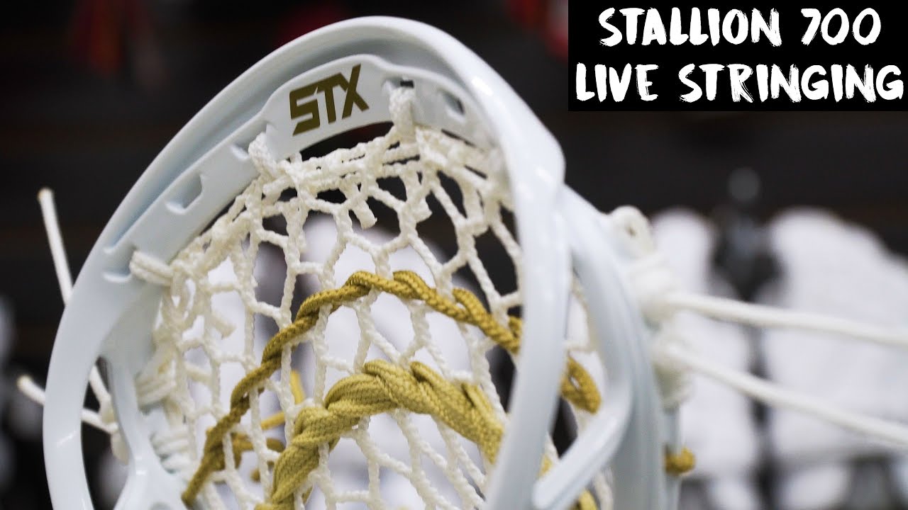 STX Stallion 700 Live Stringing - YouTube