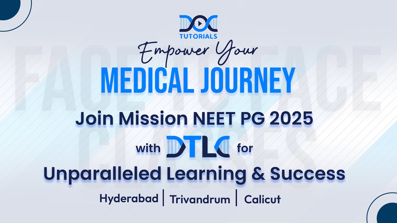 Mission NEET PG 2025 | DocTutorials Learning Centre | Dr Azam - Anatomy | DTLC - YouTube