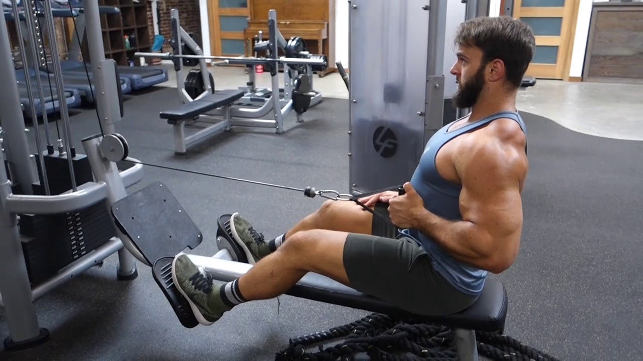 Single Arm Seated Cable Row - YouTube