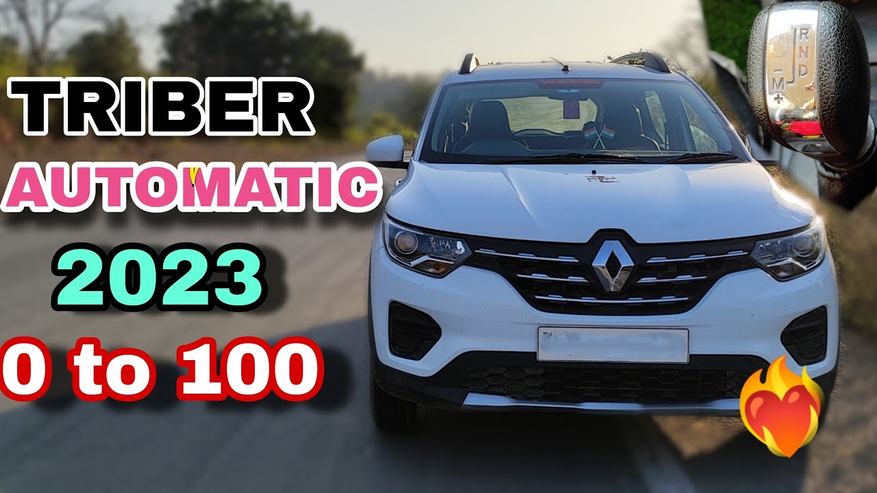 Renault Triber 2023 AMT -Triber Automatic 0-100 Test 💯 | Triber Drag ...