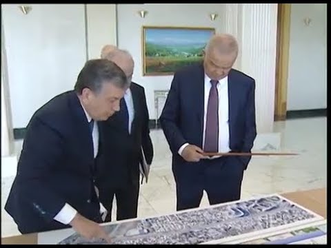 Уникальные кадры: Каримов и Мирзиёев обсуждают изменения в облике Ташкента