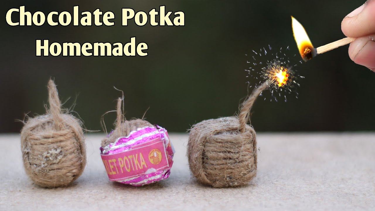 How to Make A Chocklet Potka at home - Big Sound Potka Making ...