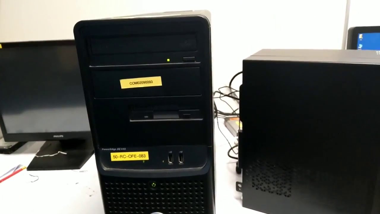 ซ่อมเครื่อง Dell PC PowerEdge SC440 Error Code 2 and 4 - YouTube
