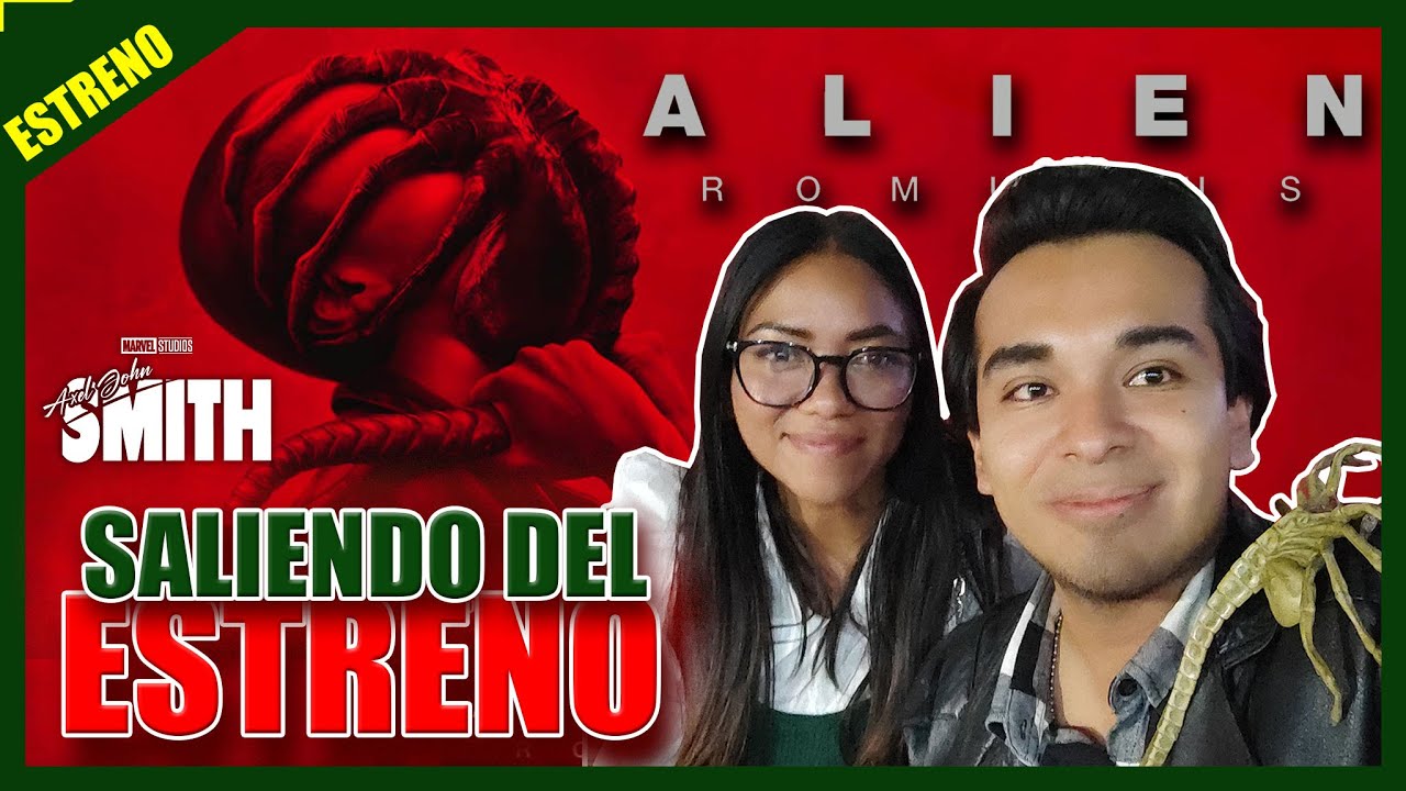 SALIENDO DEL ESTRENO DE ALIEN ROMULUS - YouTube
