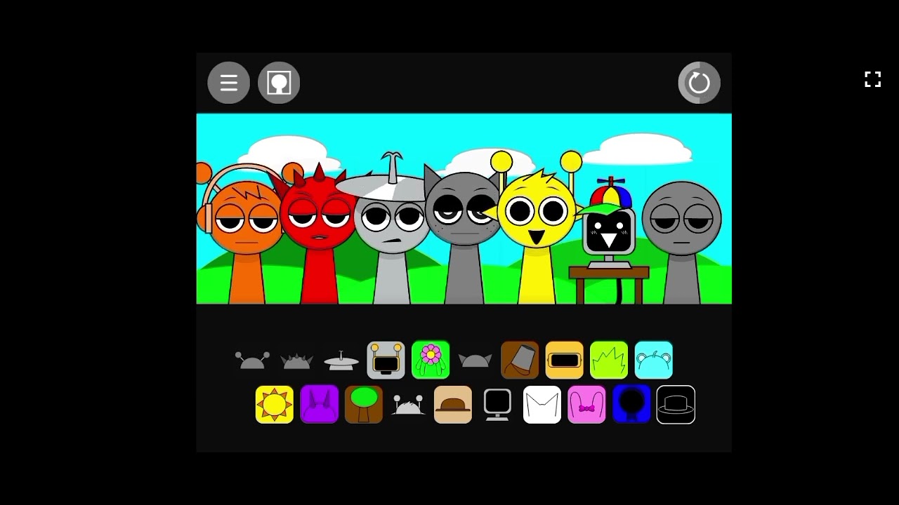 playing sprunki incredibox for the thirteen time - YouTube