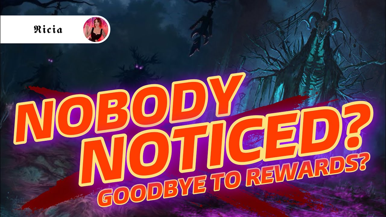NO MORE EVENT REWARDS? NO MORE EVENT CENTER? Diablo Immortal Ricia ...