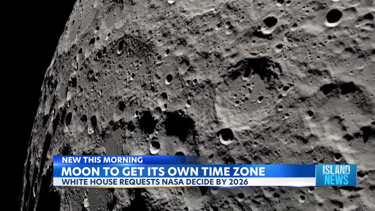 NASA tasked with establishing time zone for the Moon by 2026 - YouTube