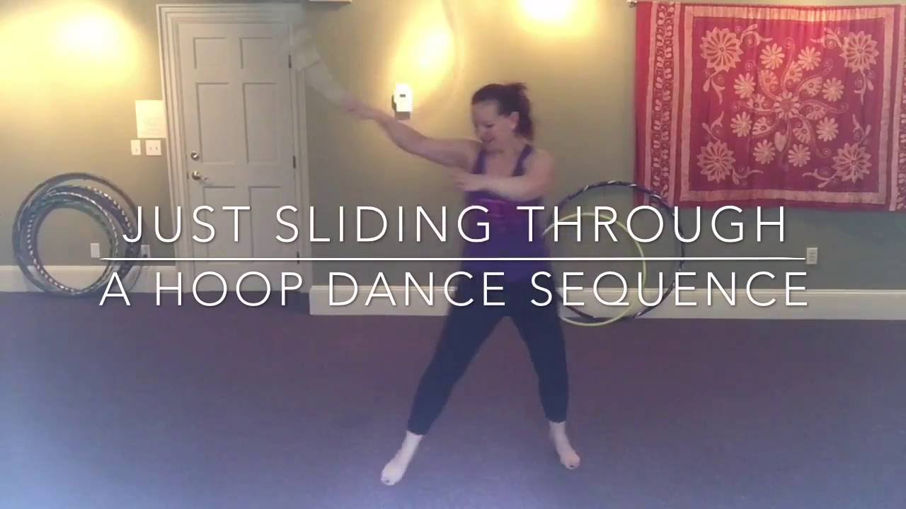 Just sliding through: a hoop dance sequence - YouTube