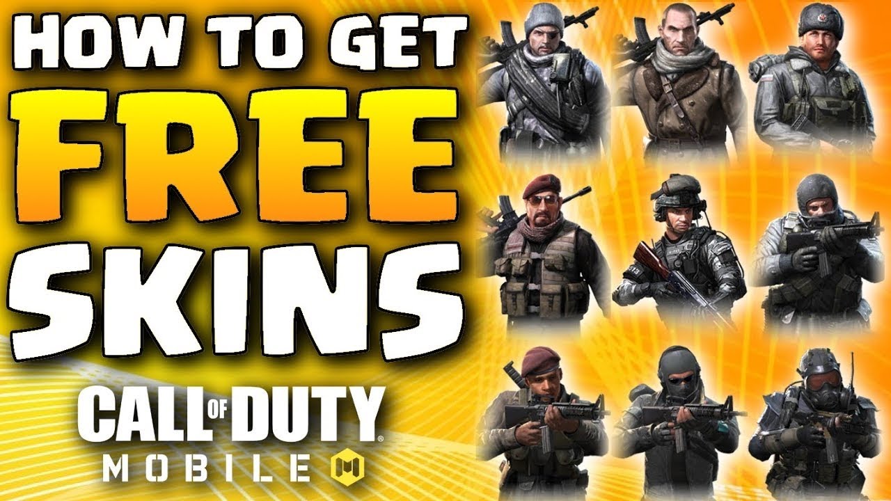 How to get FREE Soldier SKINS in Call of Duty Mobile - YouTube